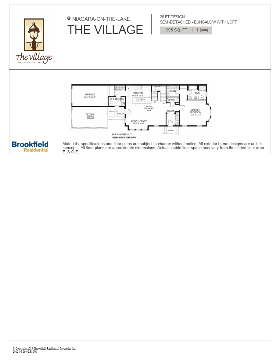 The Village by Brookfield Homes | Eliot A | Floor Plans and Pricing