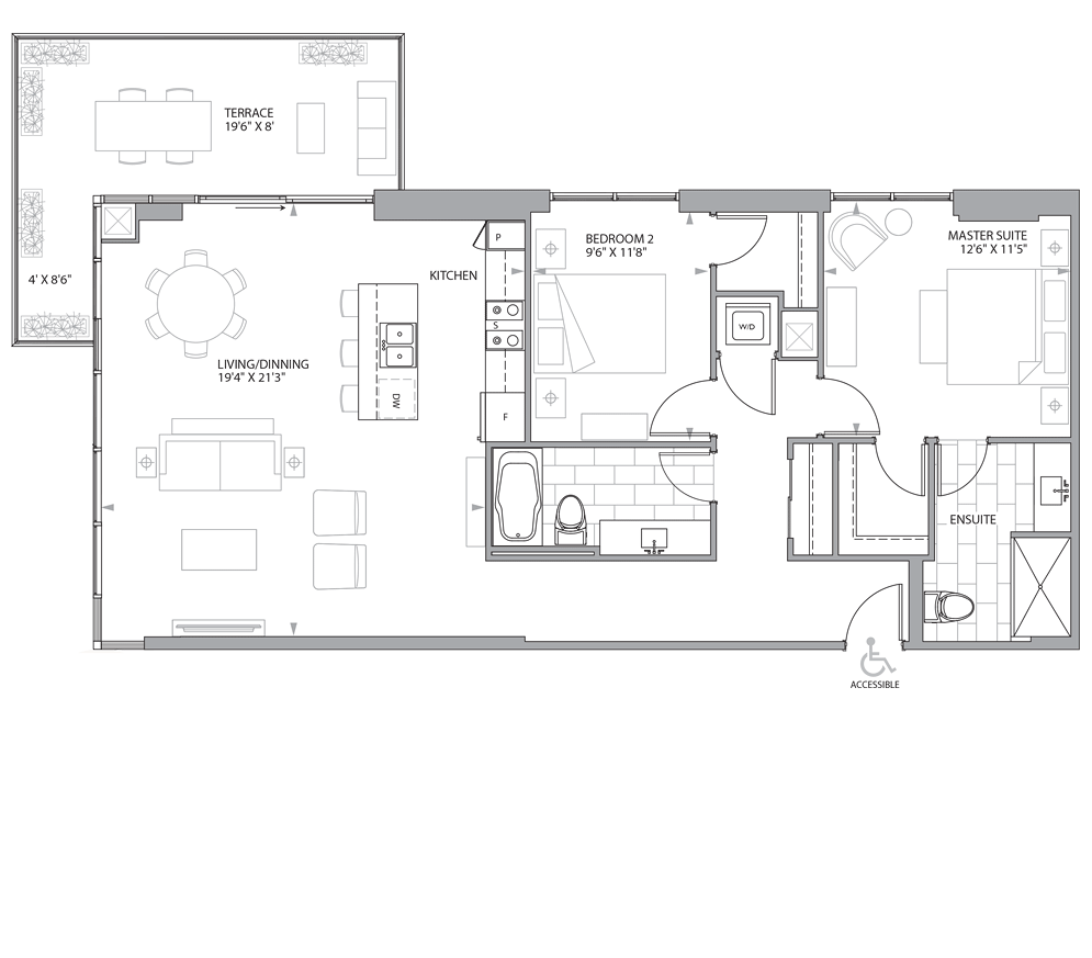 The Berkeley Condominiums | The Monterey | Floor Plans and Pricing