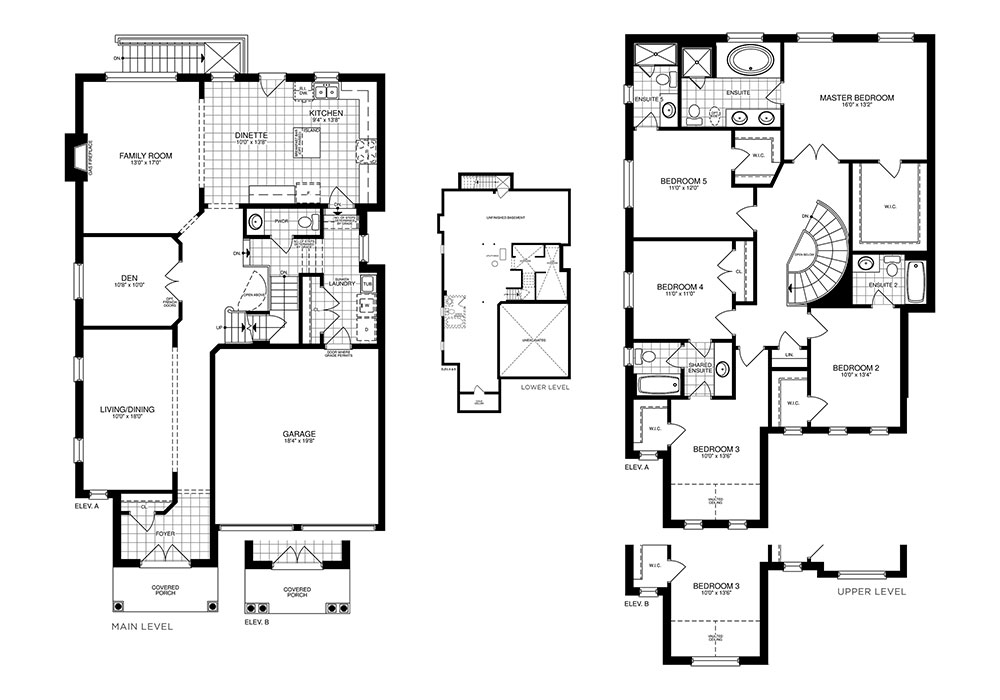 The Classics of Brampton - The Torino Floor Plan, Brampton ON | Livabl
