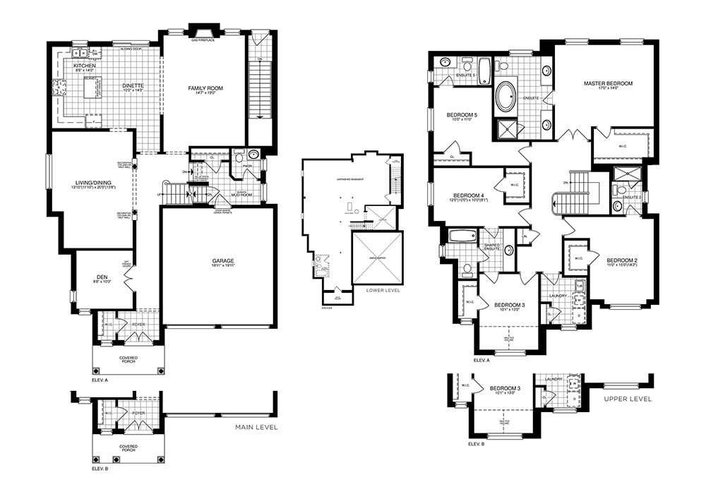 The Classics of Brampton | The Geneva | Floor Plans and Pricing
