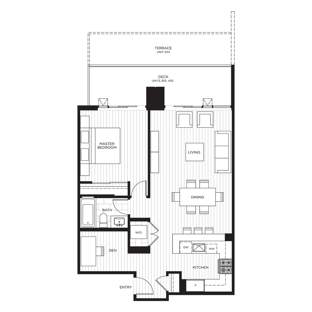 The Royal - C2 Floor Plan, Calgary AB | Livabl