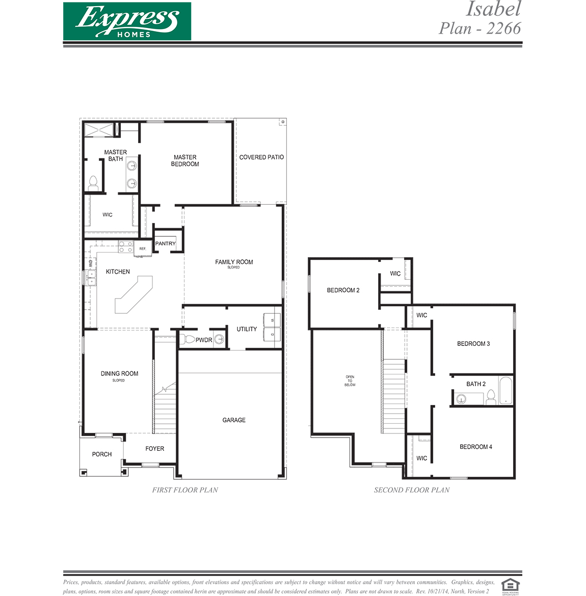 Carpenters Landing Express | Isabel - Plan 2266 | Floor Plans and Pricing