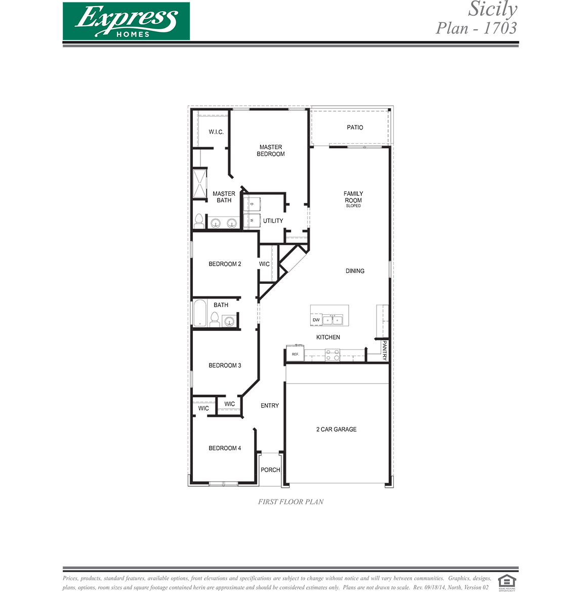 Park Spring | Sicily - Plan 1703 | Floor Plans and Pricing