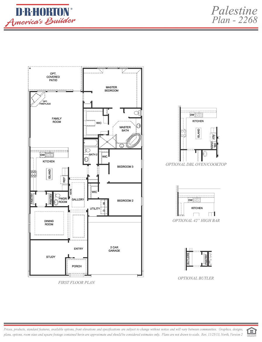 Ventana Lakes - Palestine - Plan 2268 Floor Plan, Katy TX | Livabl