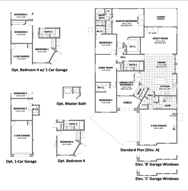 Sonoran Ranch | Kramden's - Plan 4535 | Floor Plans and Pricing