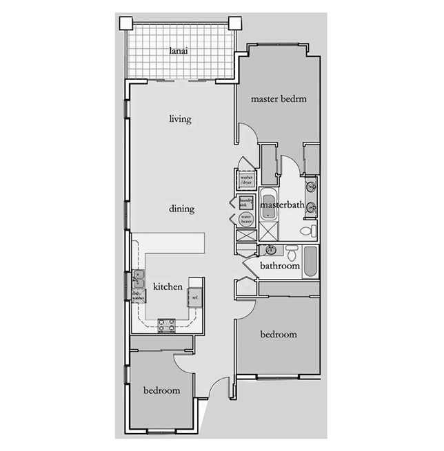 Opukea at Lahaina | Kopa'a Plan H | Floor Plans and Pricing
