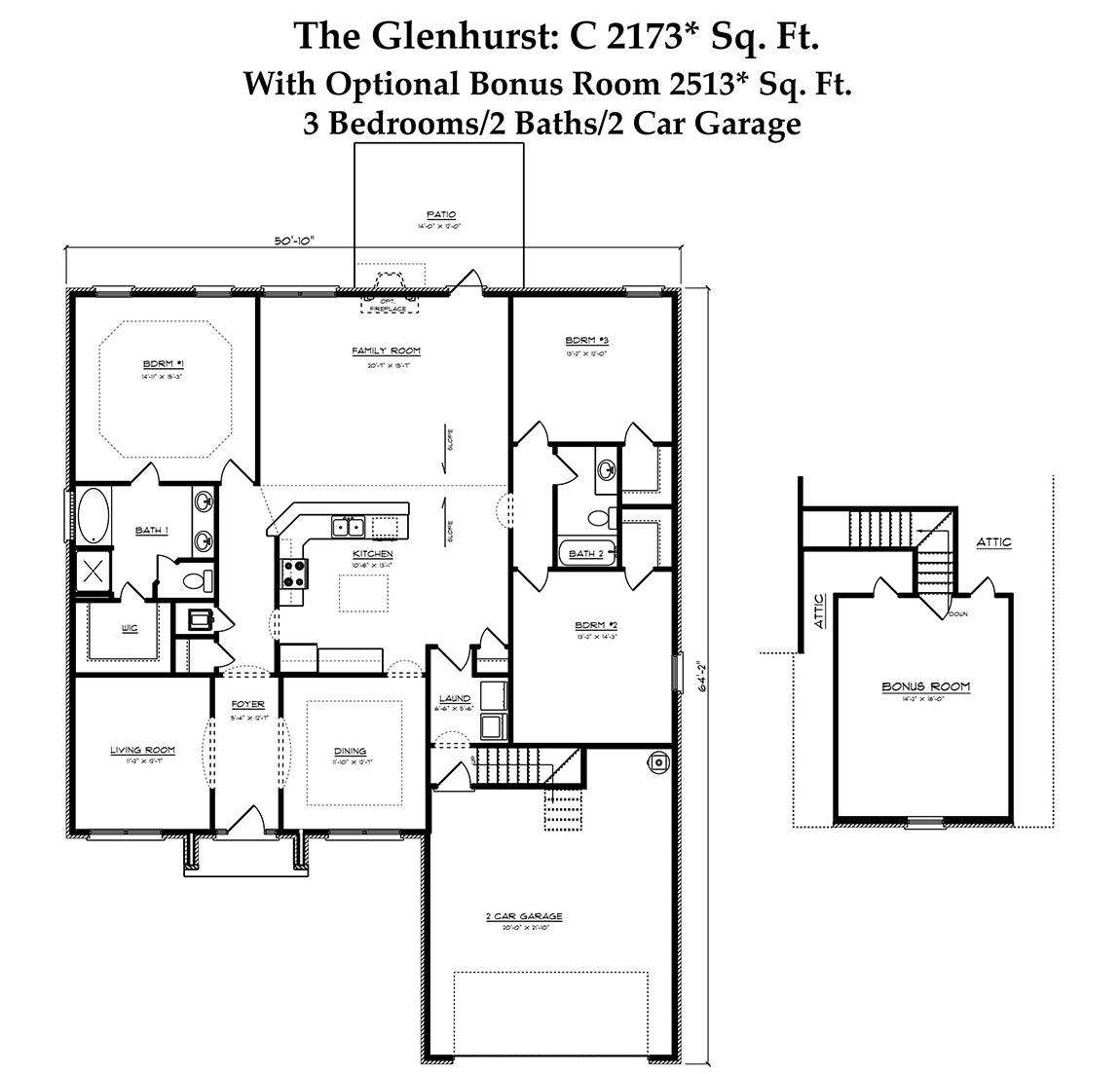 Andhurst Walk | The Glenhurst | Floor Plans and Pricing