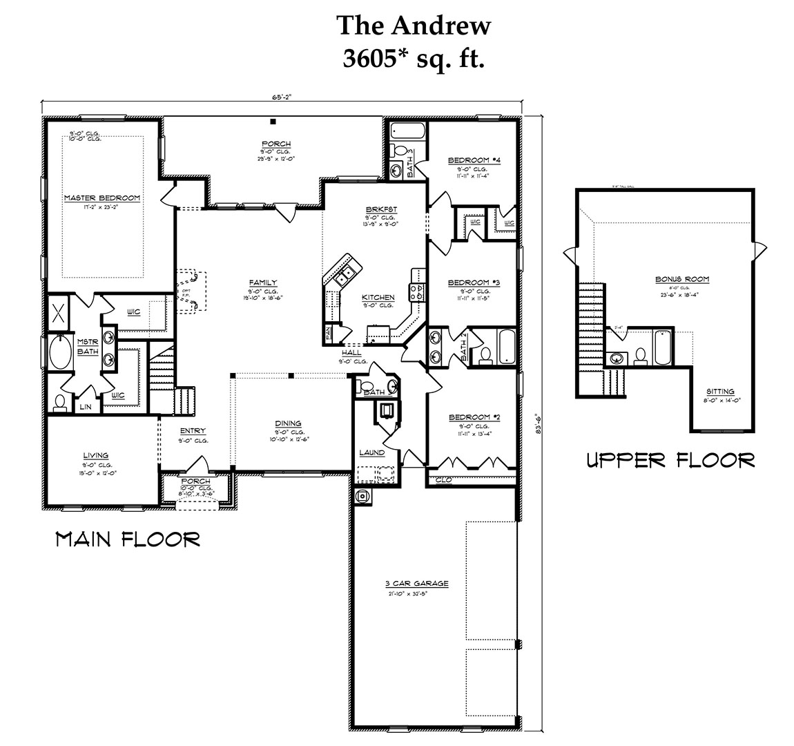 The Preserve | The Andrew | Floor Plans and Pricing