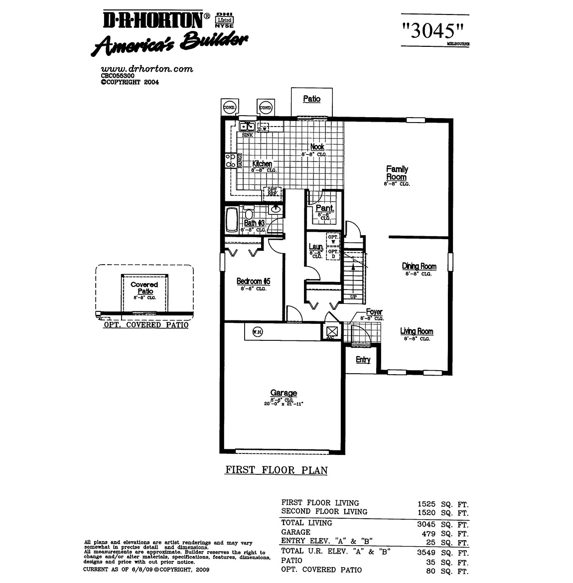 Parkside West | Olympus 3045 | Floor Plans and Pricing