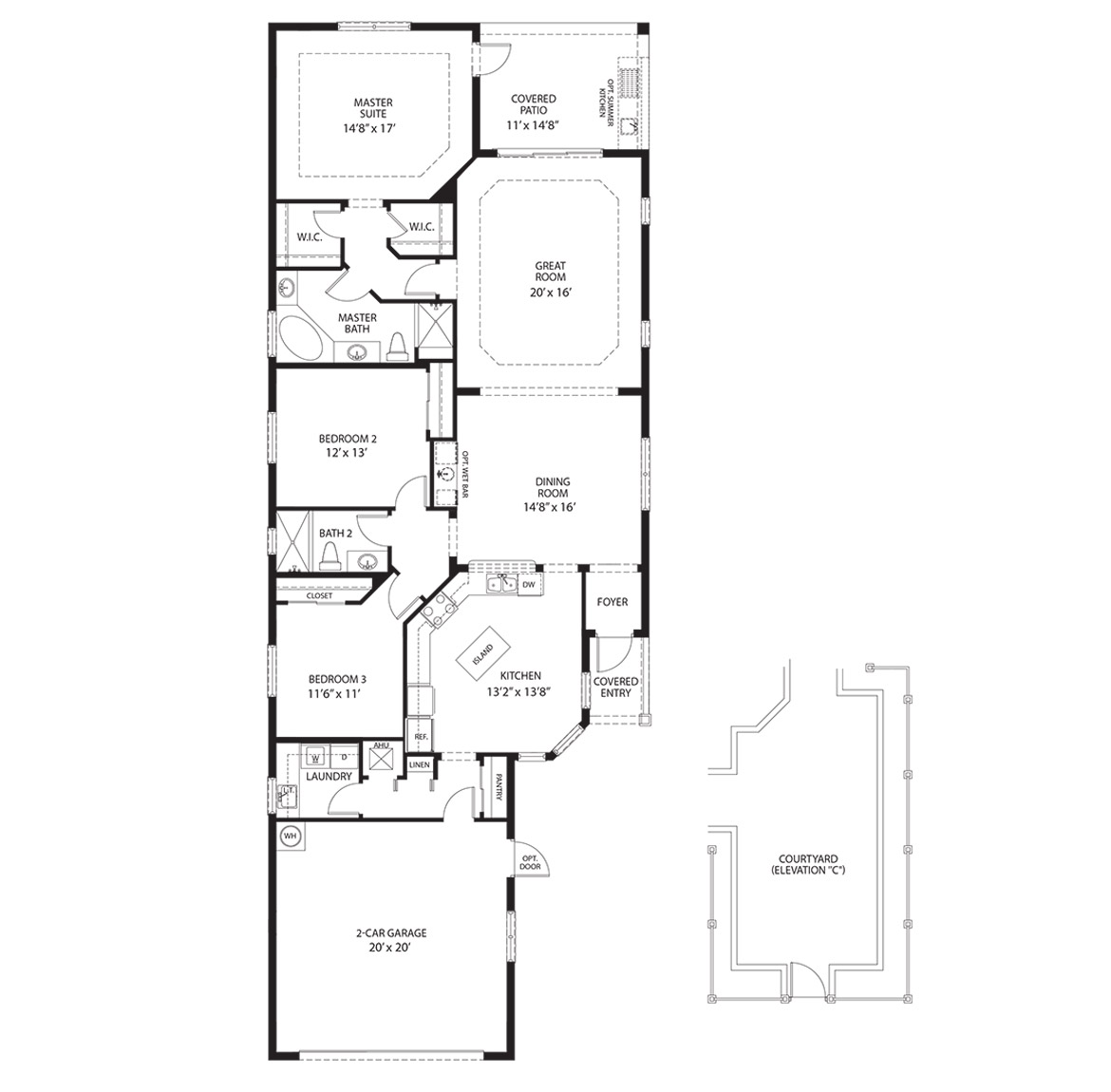 Tesoro | Addison – Villagio Collection | Floor Plans and Pricing
