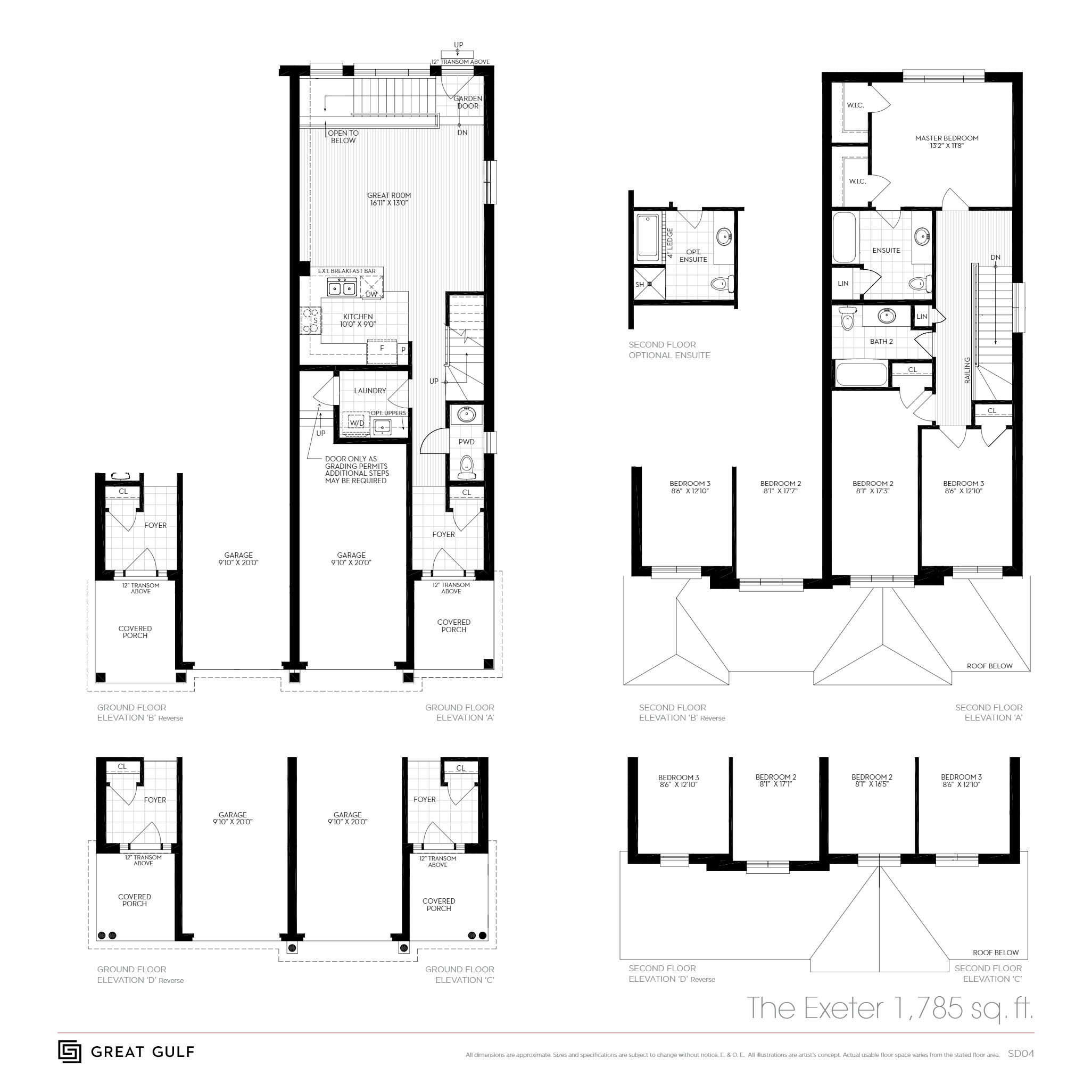 Sharon Village | Exeter | Floor Plans and Pricing