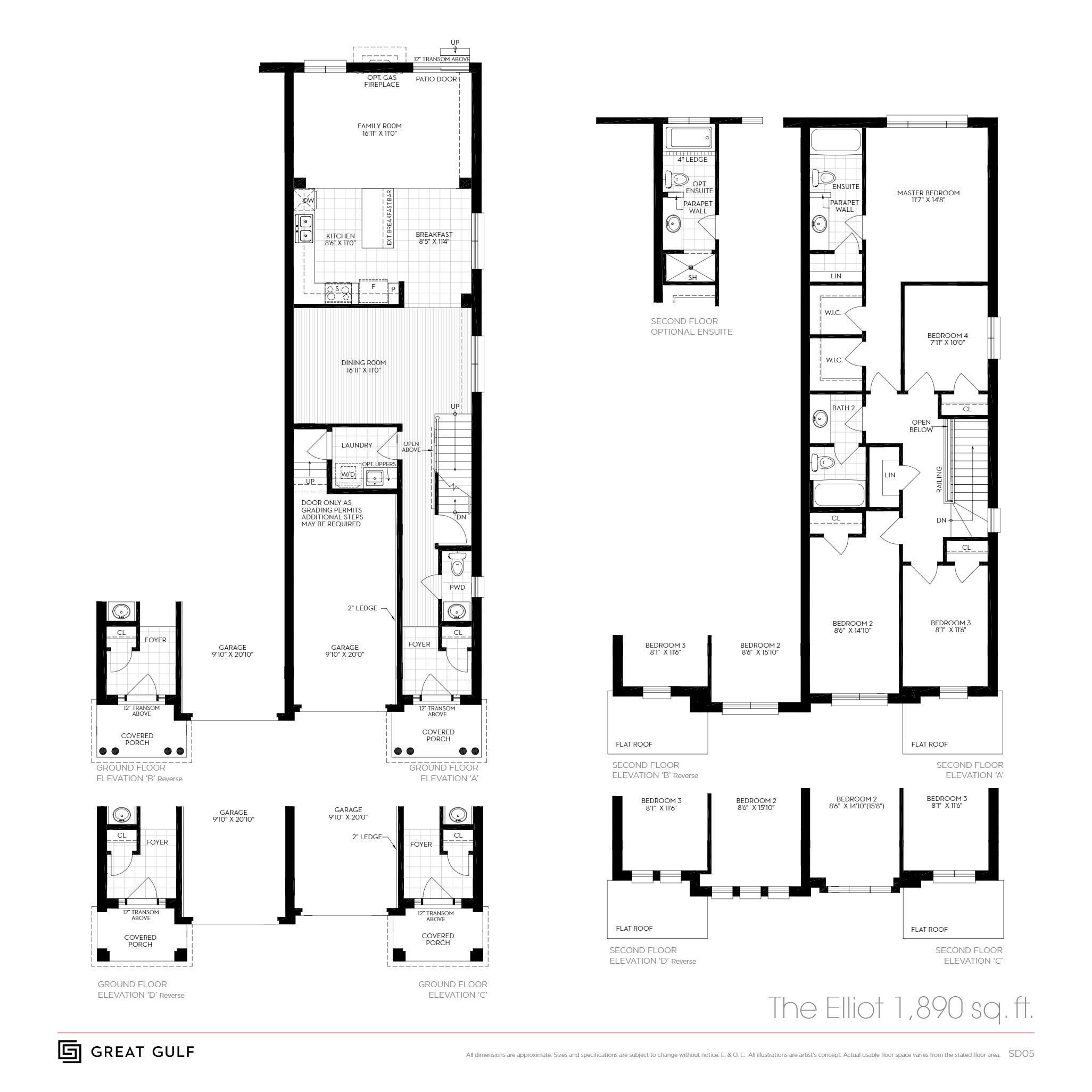 Sharon Village | Elliot | Floor Plans and Pricing