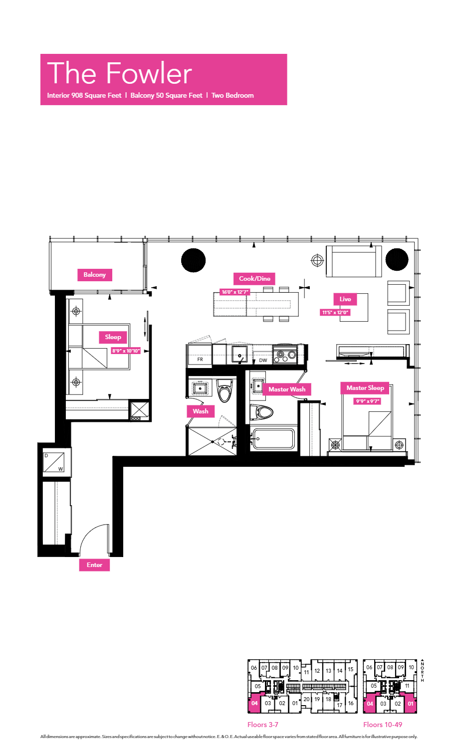 X2 Condos | Fowler | Floor Plans and Pricing
