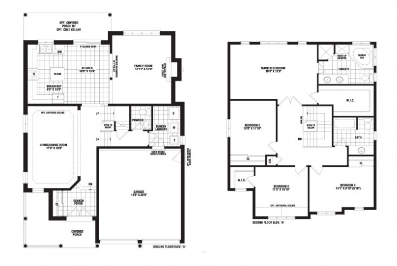 Hilltop Estates by Tice River Homes - Tranquil Hill Floor Plan, Ayr ON ...