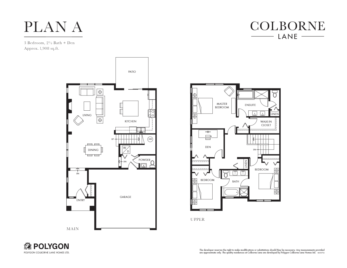 Colborne Lane - A Floor Plan, Coquitlam BC | Livabl