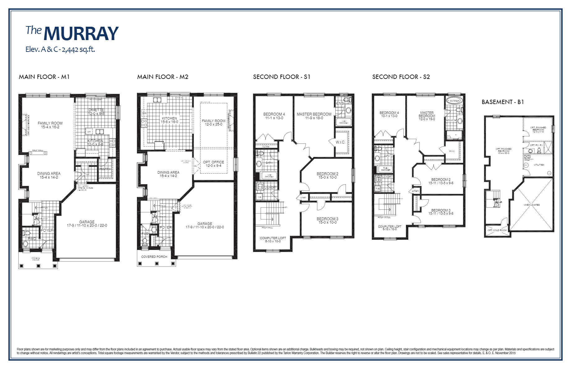 Simply Grand | The Murray | Floor Plans and Pricing