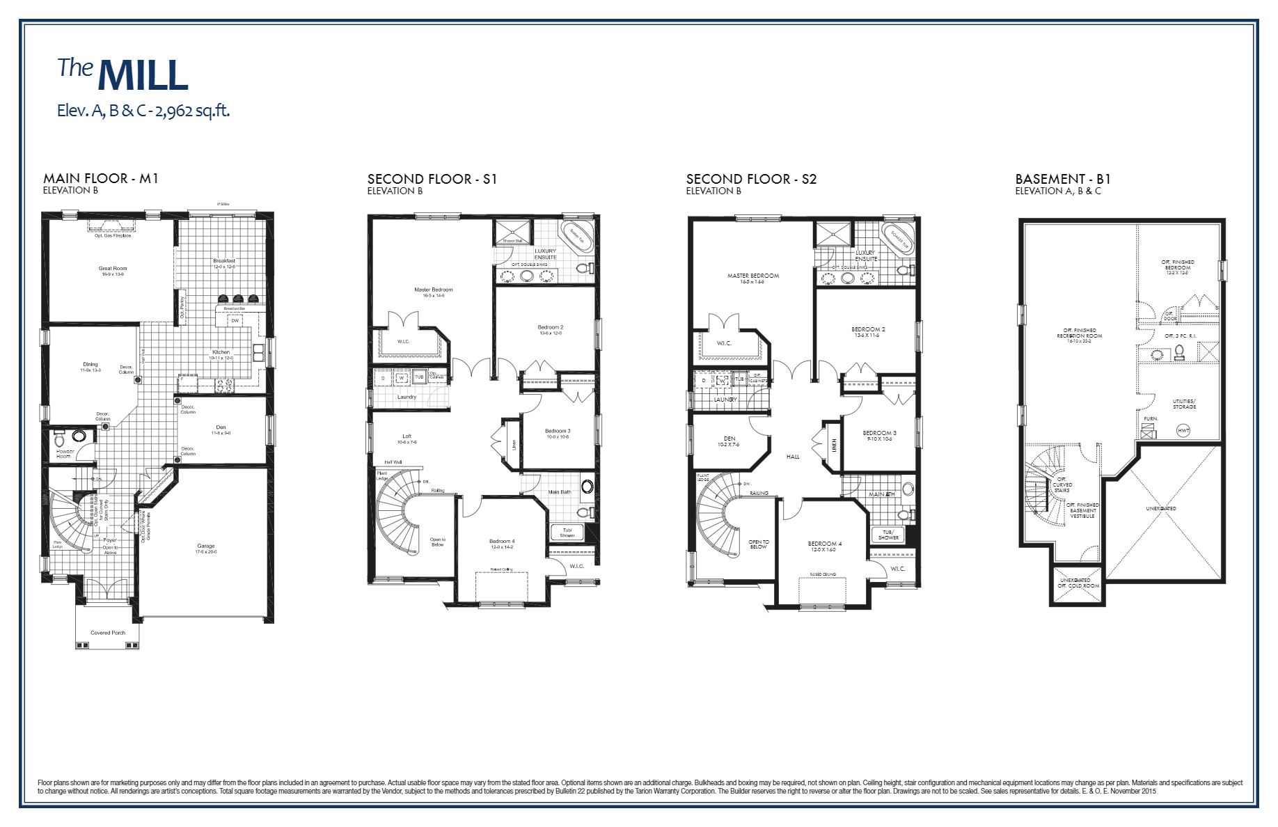 Simply Grand | The Mill | Floor Plans and Pricing