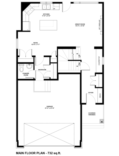 Prescott - Chartwell Floor Plan, Spruce Grove AB | Livabl