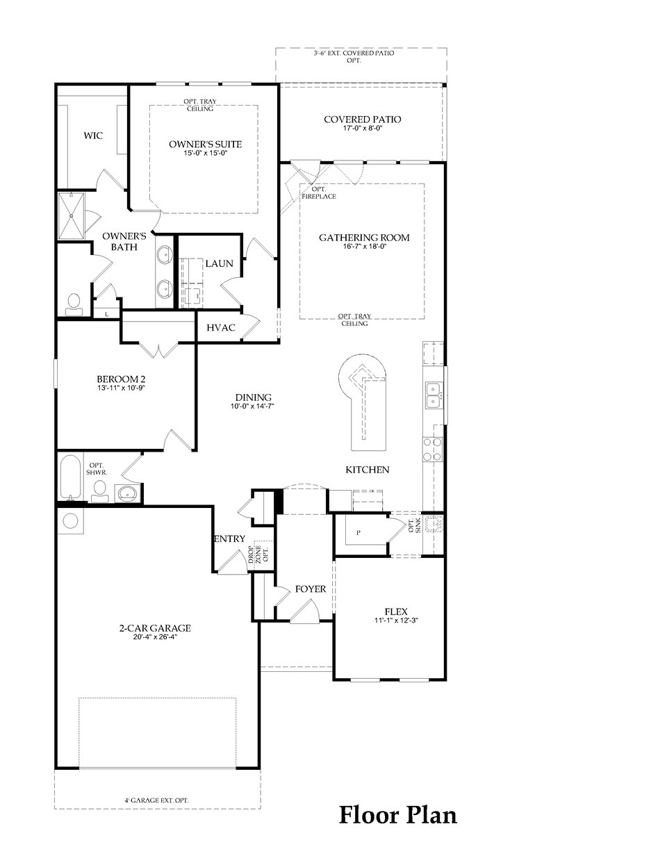 Del Webb Sweetgrass - Martin Ray Floor Plan, Rosenberg-Richmond TX | Livabl