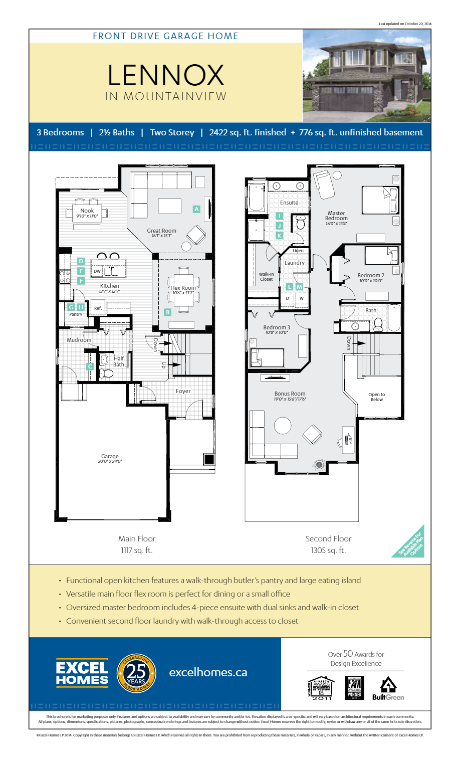MountainView | Lennox | Floor Plans and Pricing