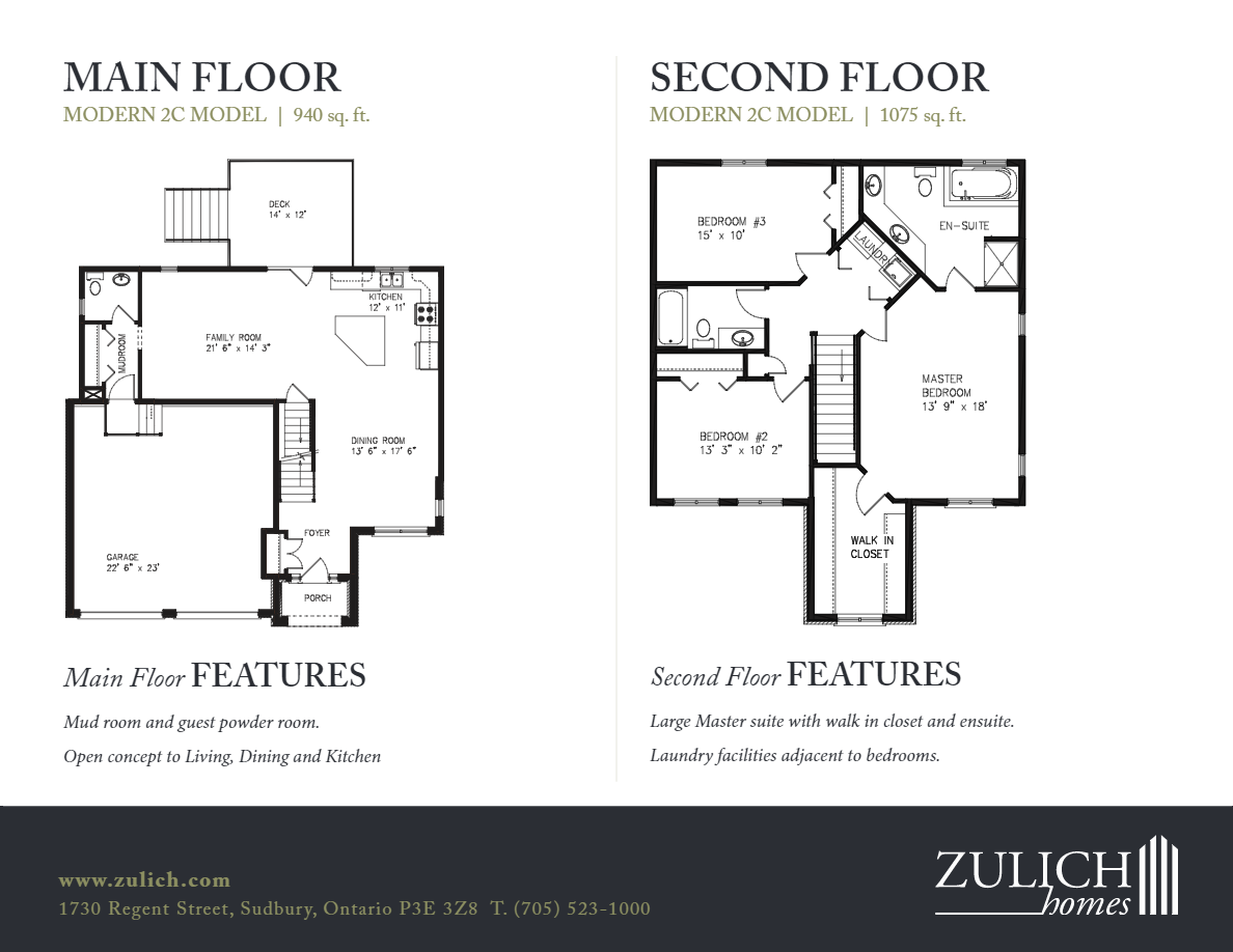 Hazelton | The Modern 2C | Floor Plans and Pricing