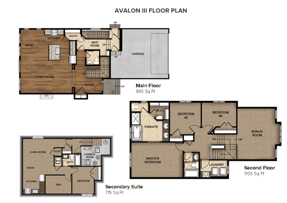 Granville - Avalon III Floor Plan, Edmonton AB | Livabl