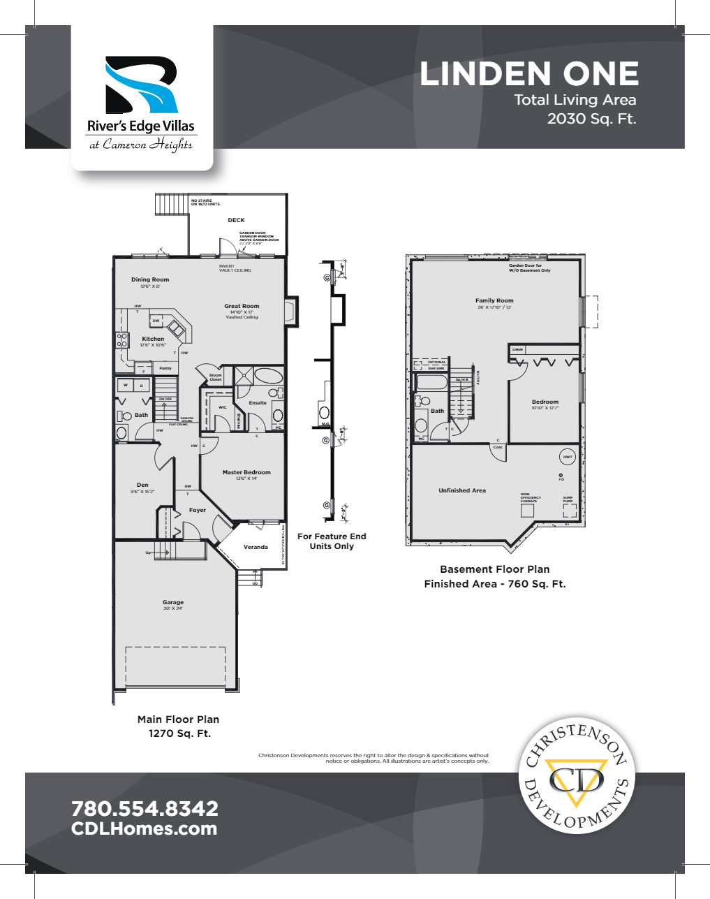 River's Edge | Linden | Floor Plans and Pricing