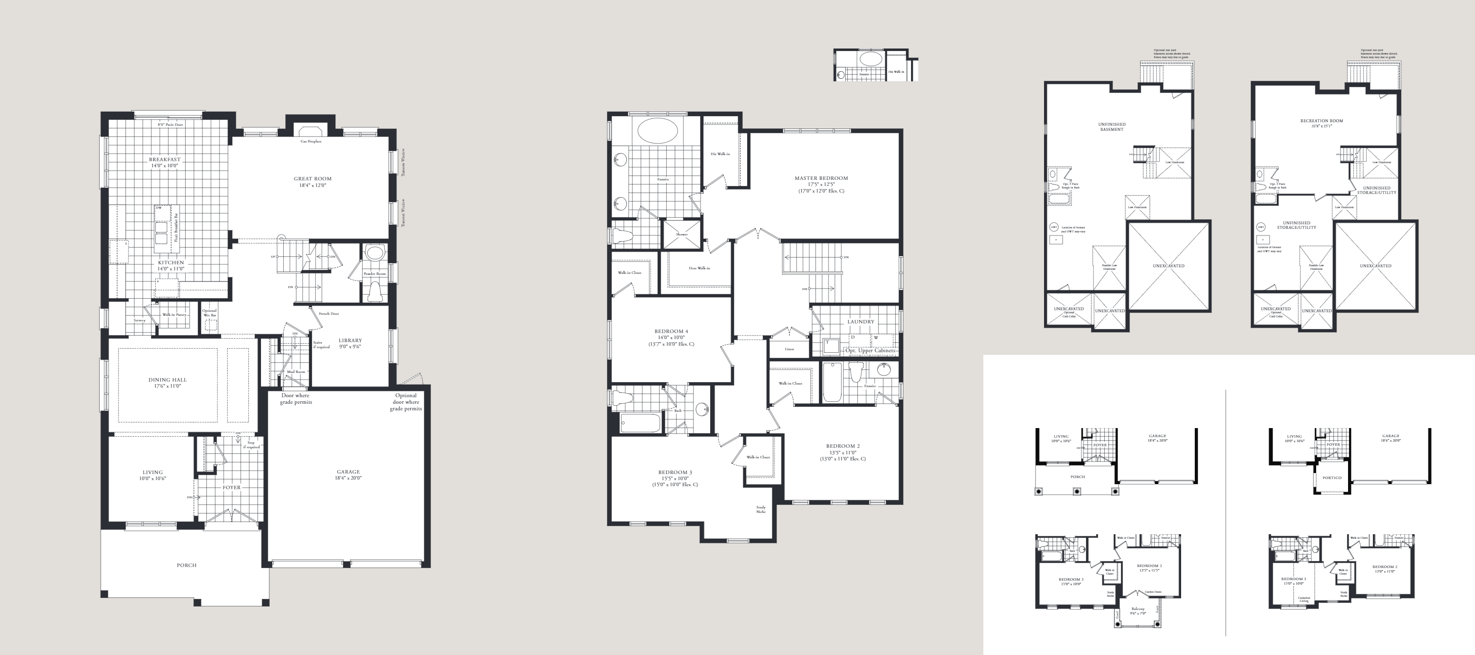 The Treetops - The Cedar Floor Plan, New Tecumseth ON | Livabl