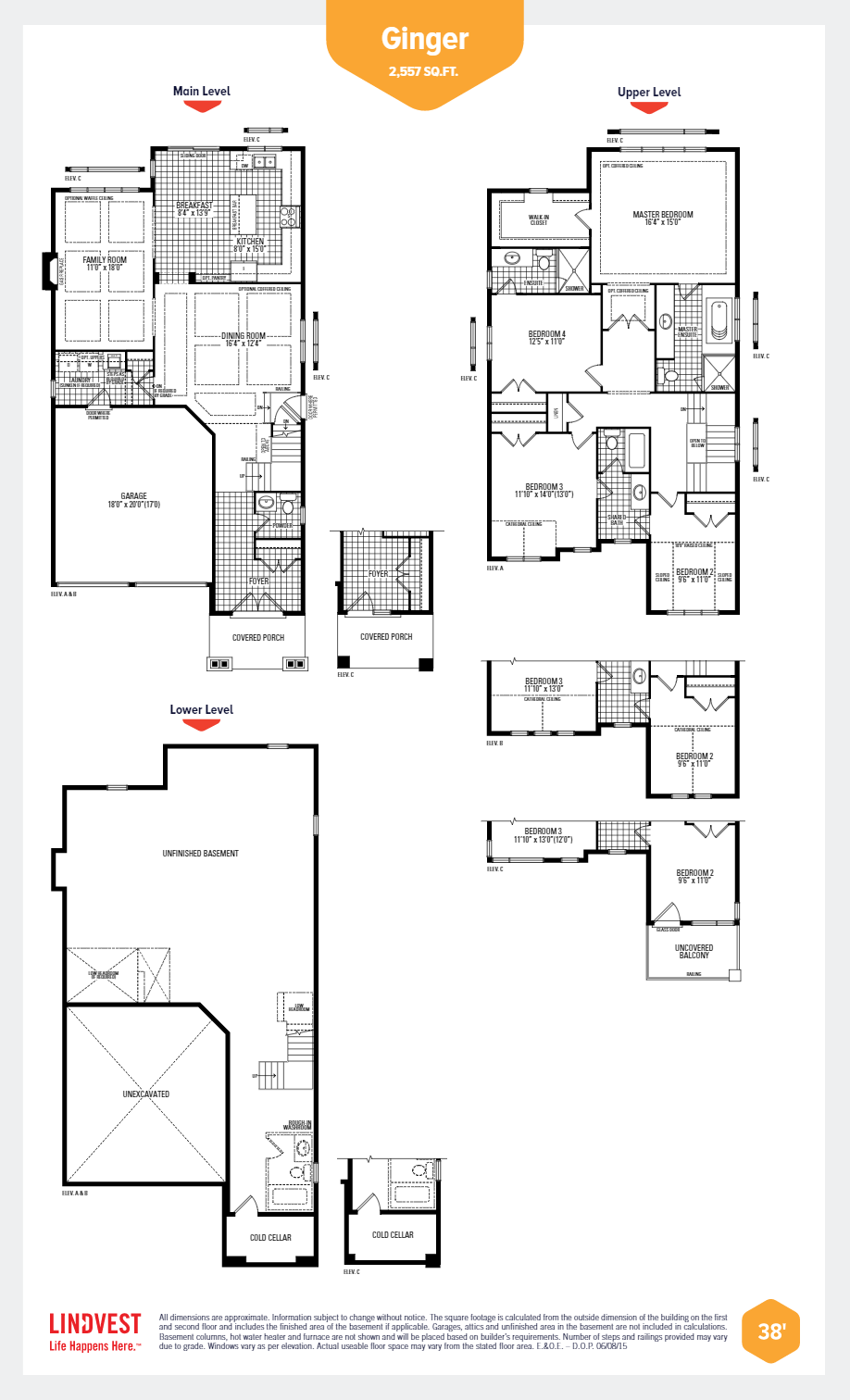 Spring Valley Junction | The Ginger | Floor Plans and Pricing