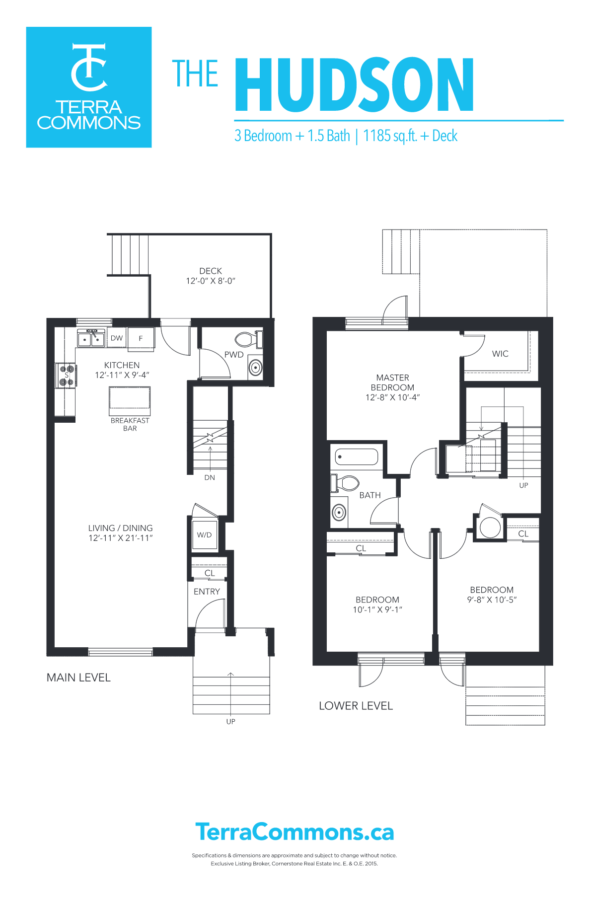 Terra Commons - The Hudson Floor Plan, Winnipeg MB | Livabl