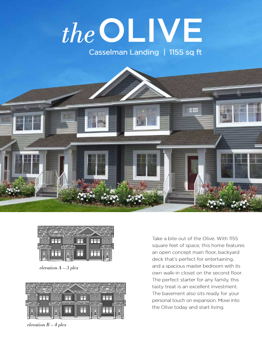 Haddow Landing - Olive Floor Plan, Edmonton AB | Livabl