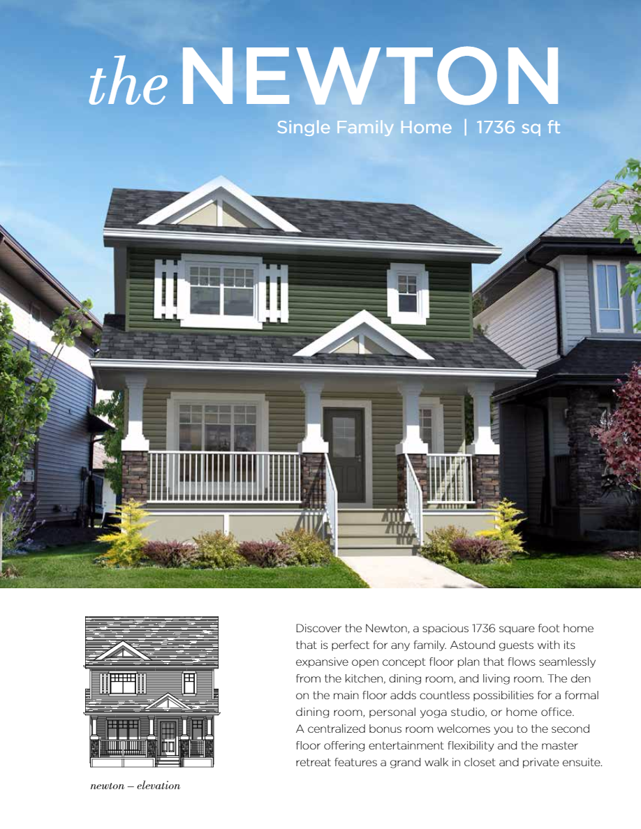 Cy Becker - Newton Floor Plan, Edmonton AB | Livabl