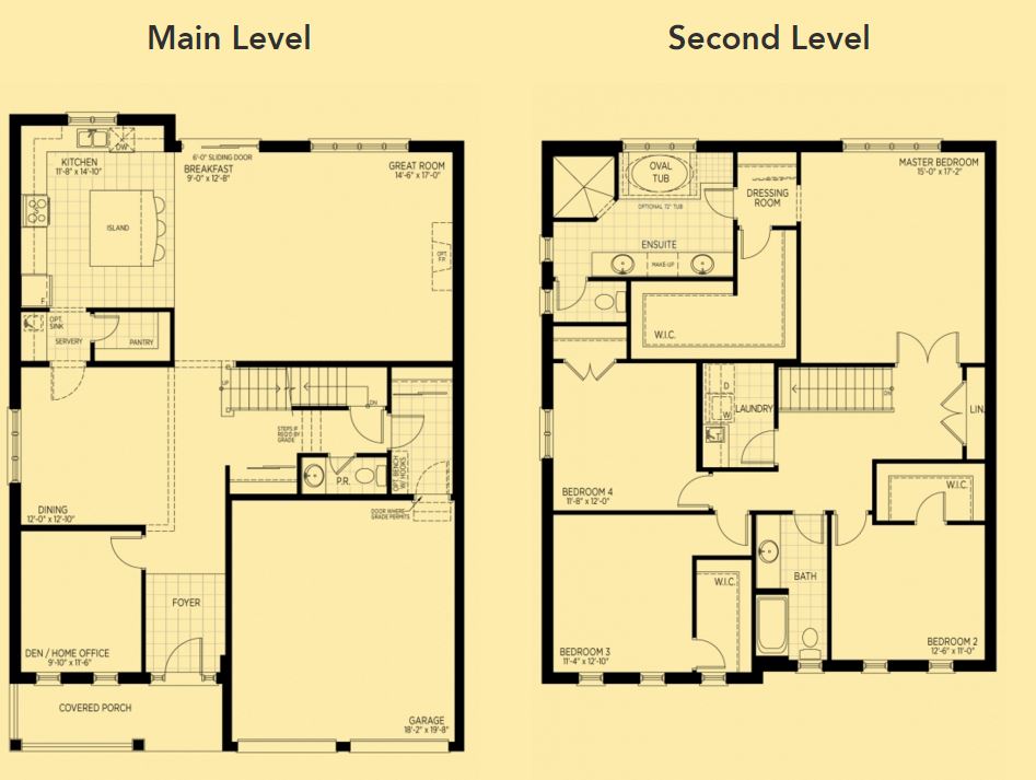Sunderland Phase 1 - Gem Floor Plan, Sunderland ON | Livabl