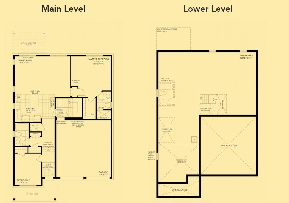 Sunderland Phase 1 - Zen Floor Plan, Sunderland ON | Livabl