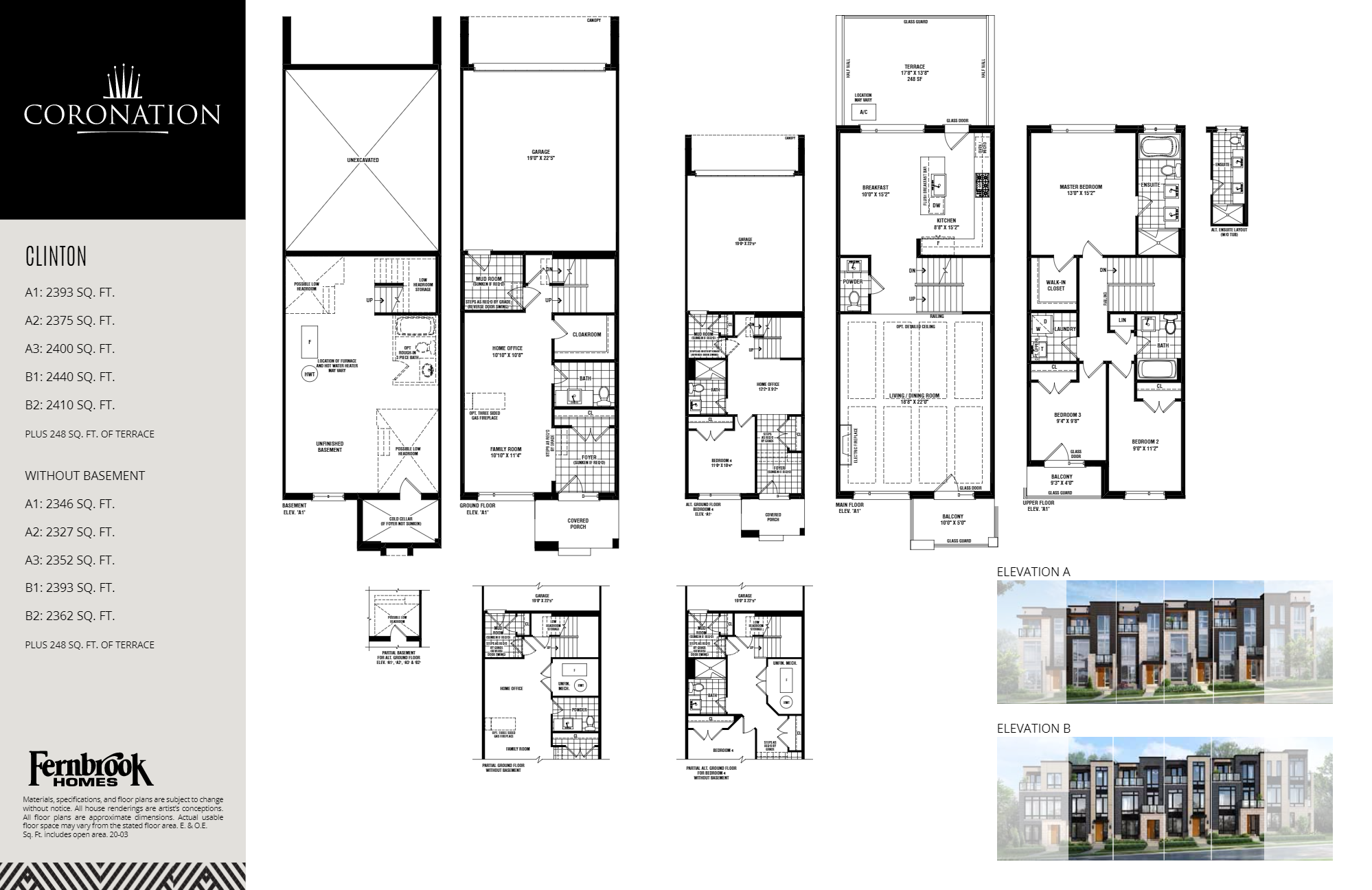 Coronation | Clinton | Floor Plans and Pricing