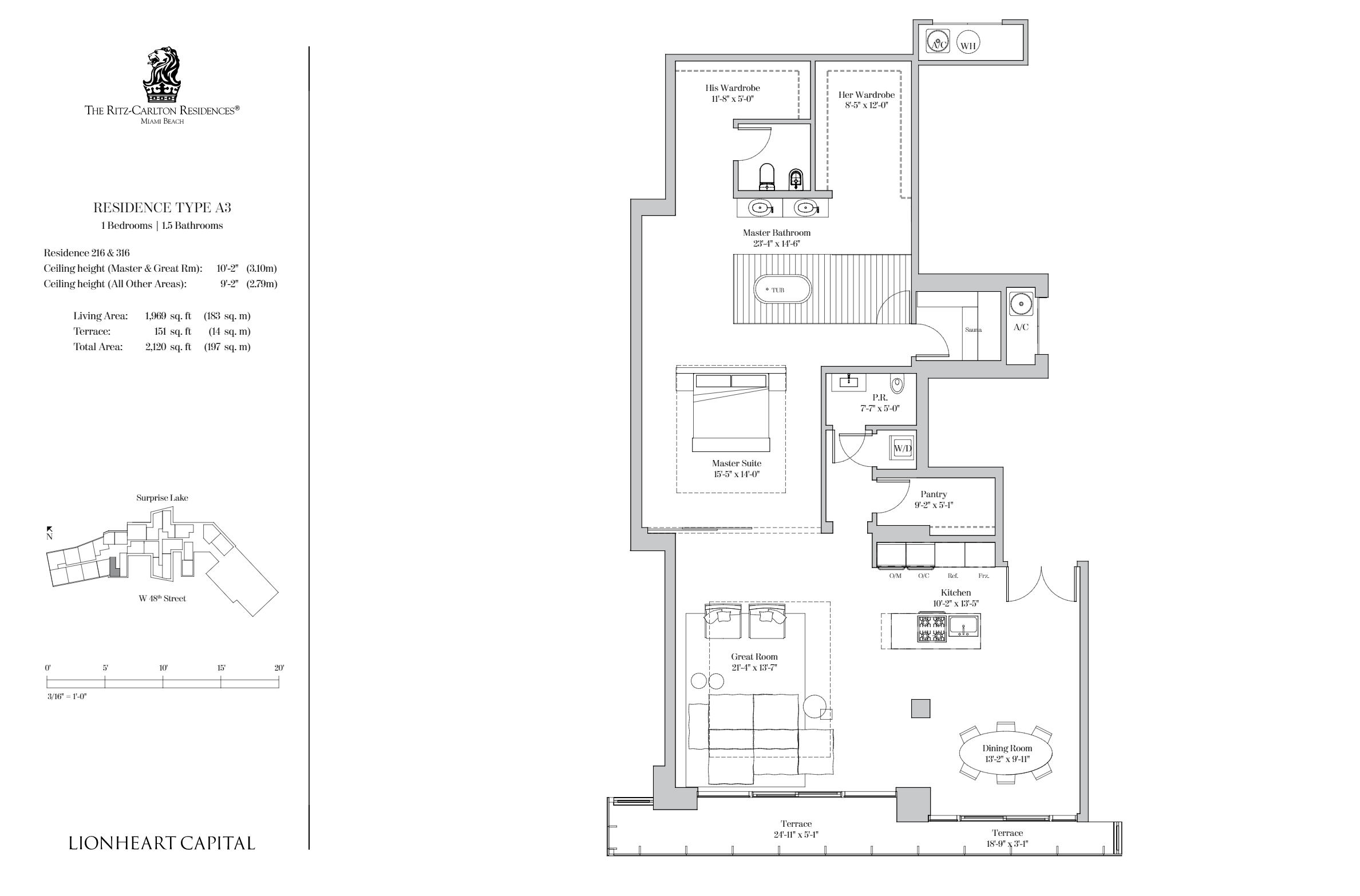 The Ritz-Carlton Residences | A3 | Floor Plans and Pricing