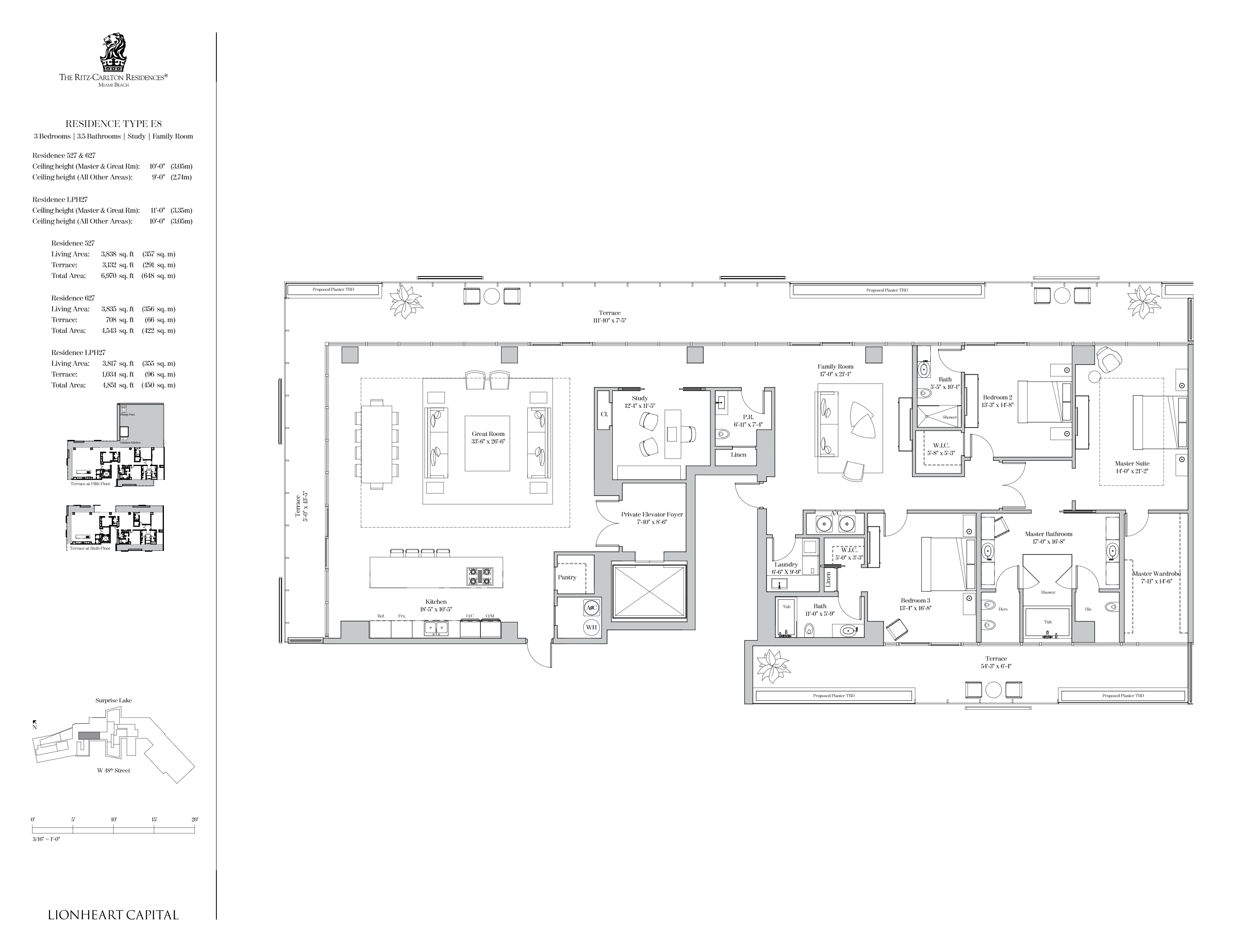 The Ritz-Carlton Residences | E8-3 | Floor Plans and Pricing