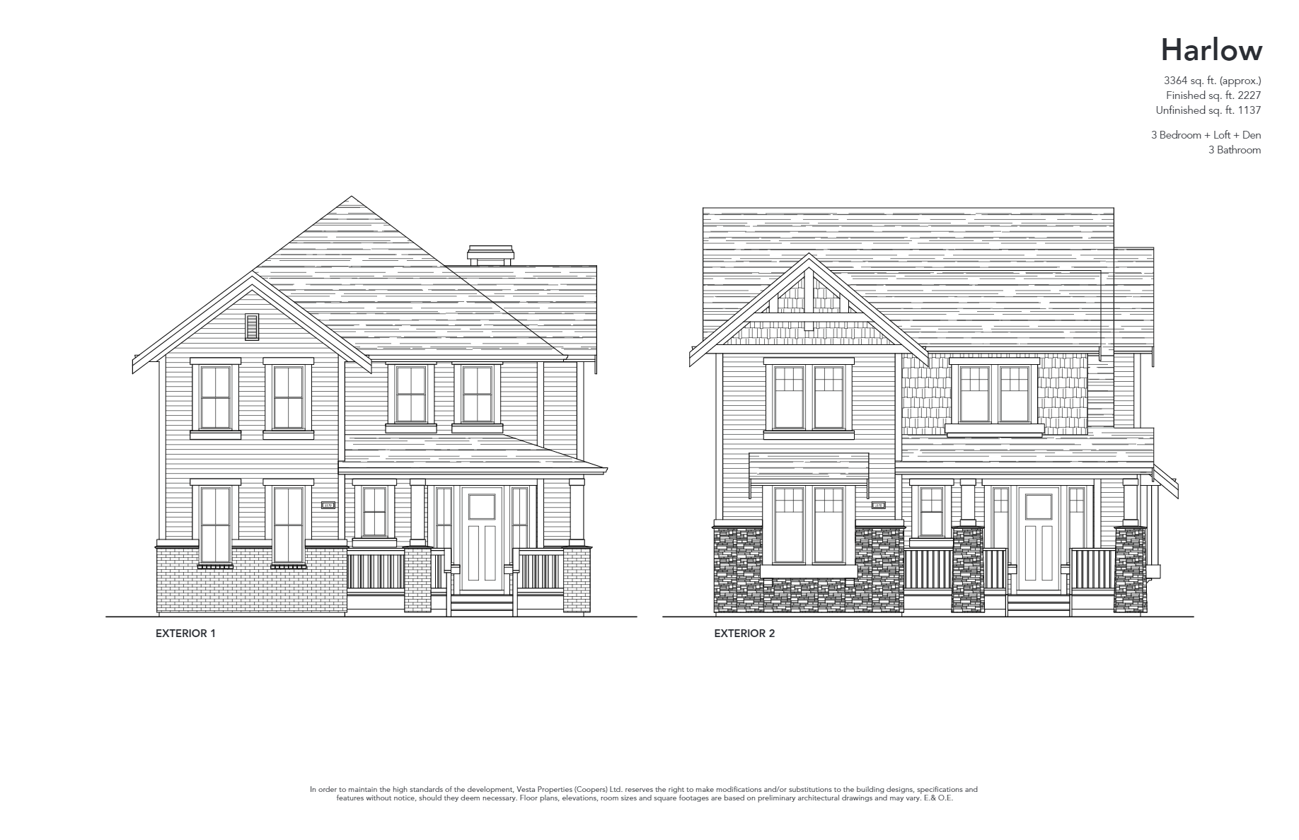 Vesta Collection at Coopers Crossing | Harlow | Floor Plans and Pricing