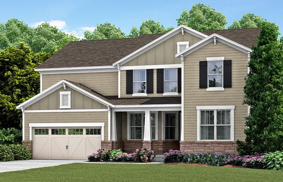 Castleton floor plan at Brookview Manor in Galena, OH