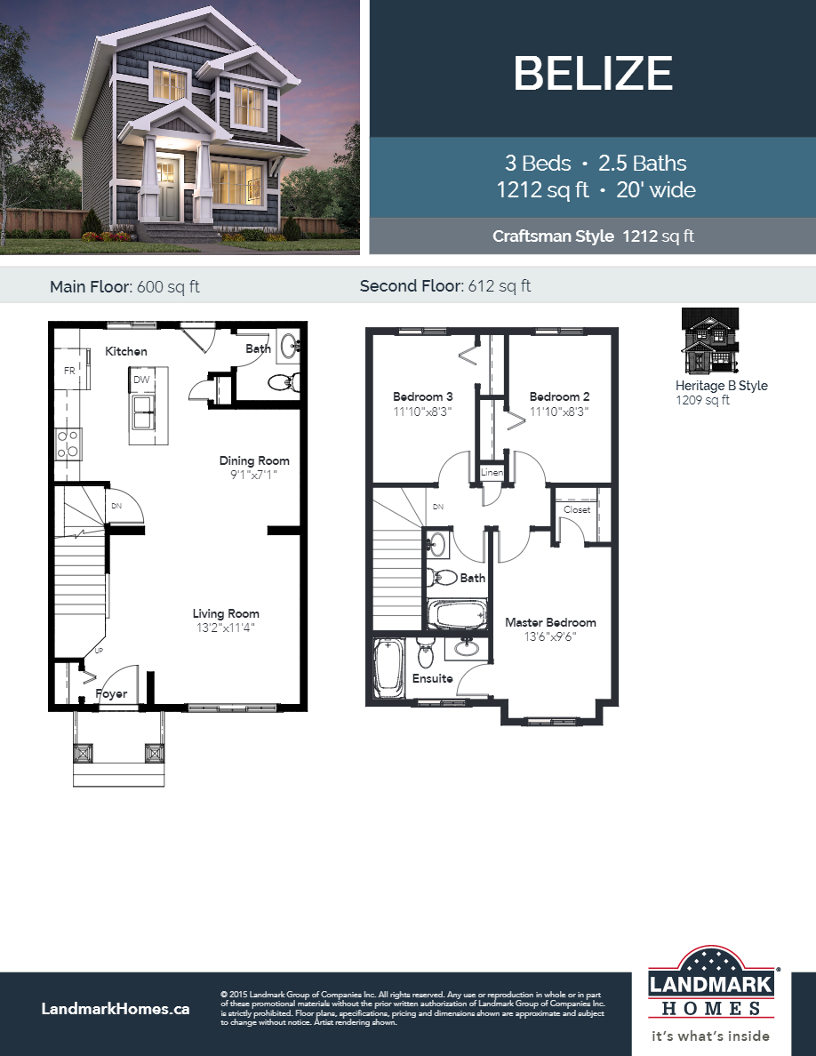 Glenridding | Belize | Floor Plans and Pricing