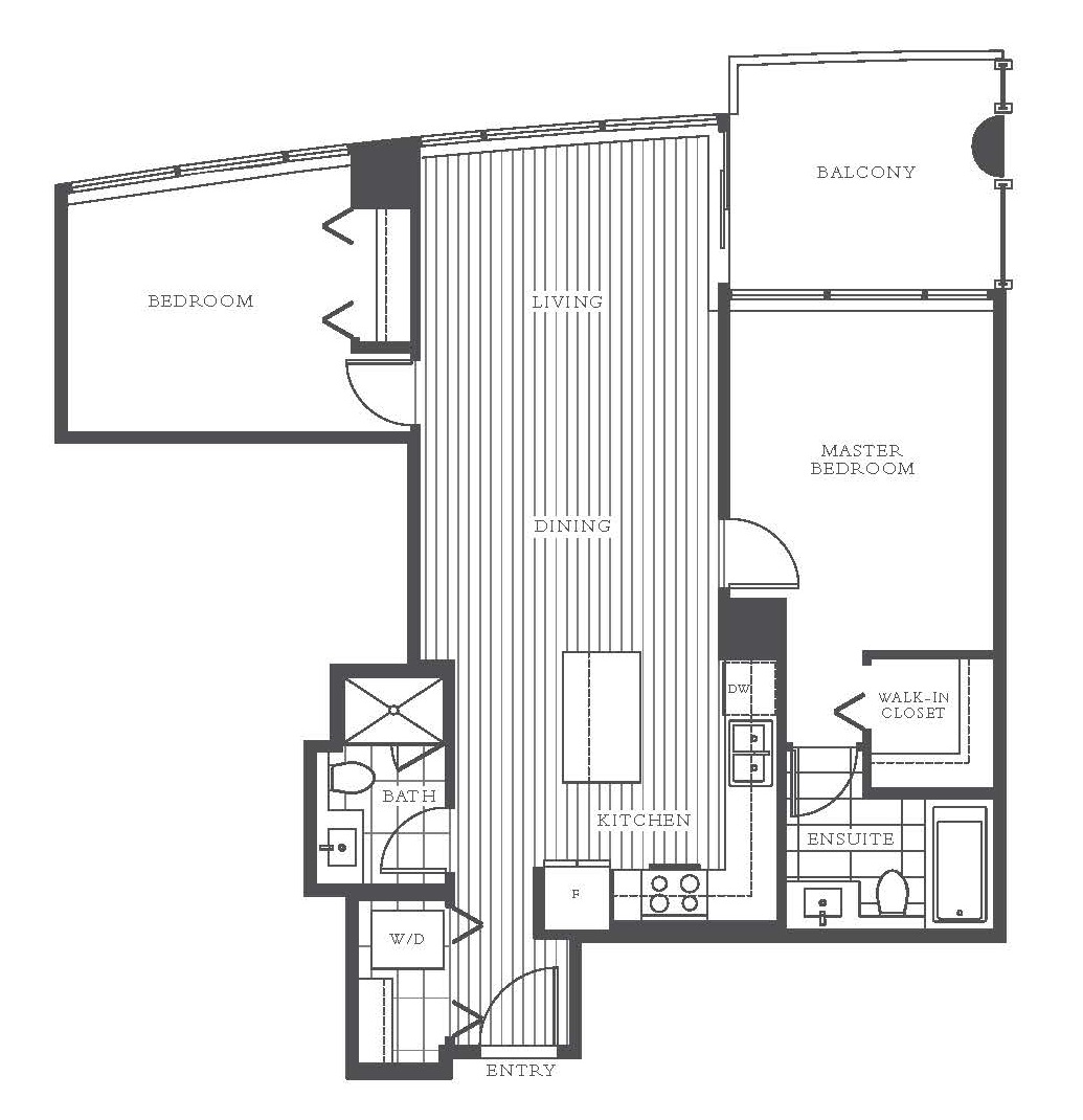 Escala - B1 - High Rise Floor Plan, Burnaby BC | Livabl