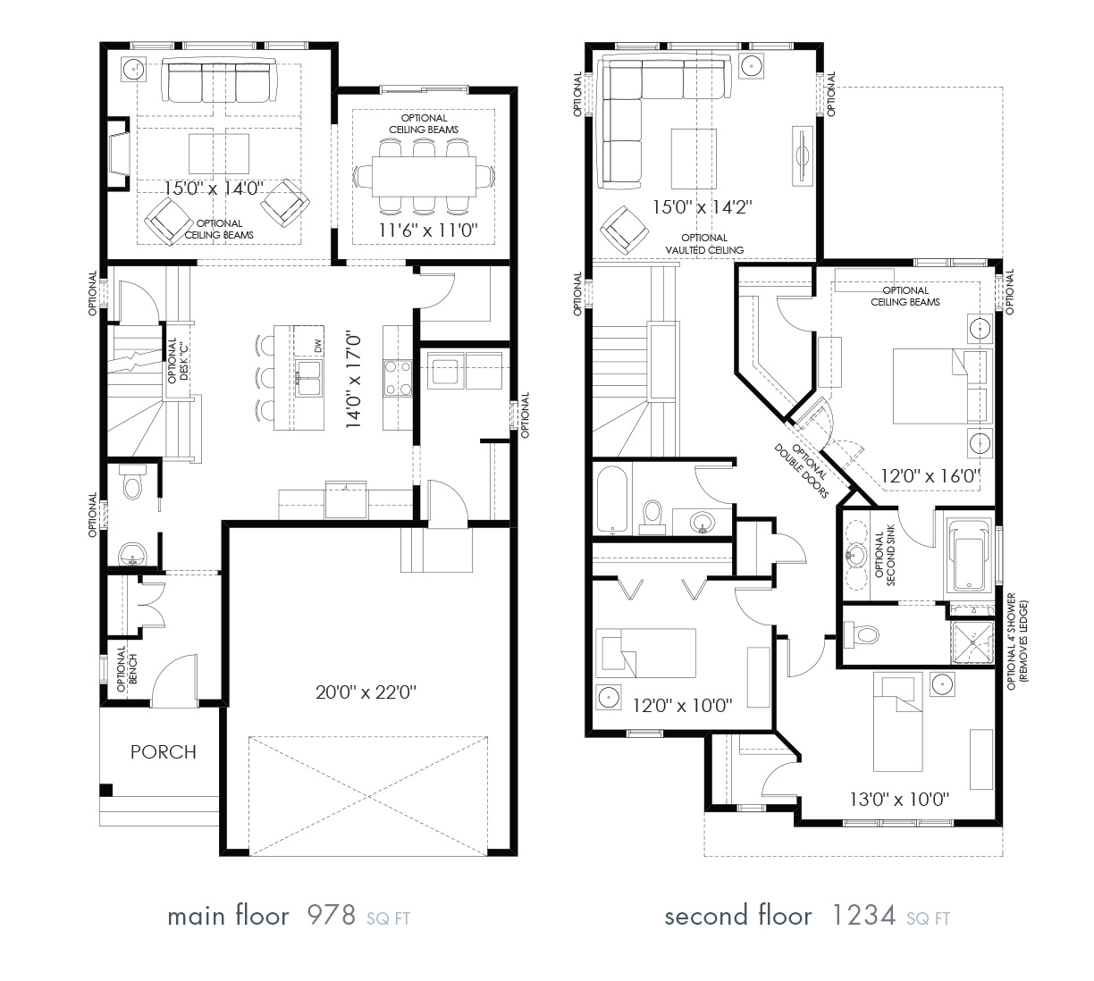 Walden - The Yorkdale Floor Plan, Calgary AB | Livabl