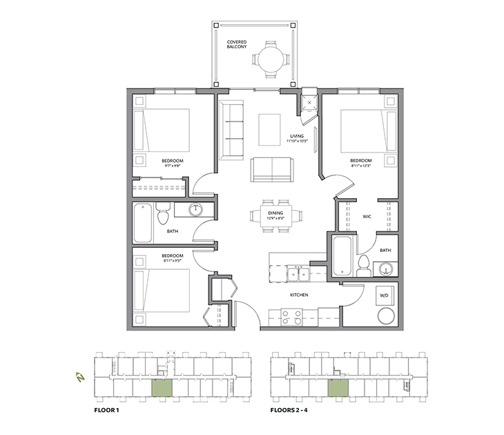 Unison - E Floor Plan, Winnipeg MB | Livabl
