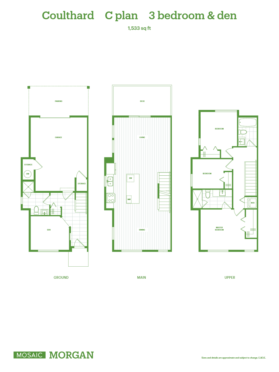 MORGAN. By MOSAIC - C Floor Plan, Surrey BC | Livabl