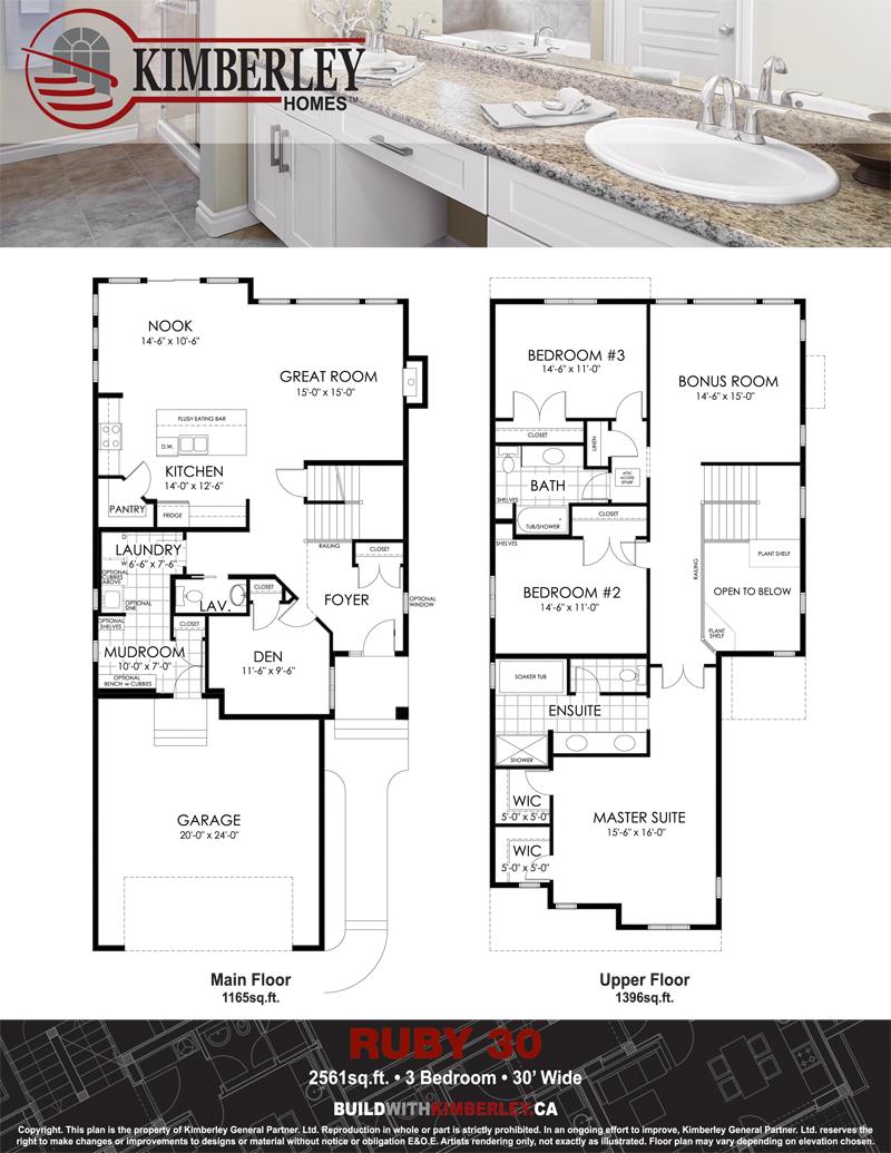 ONE at Keswick - Ruby Floor Plan, Edmonton AB | Livabl