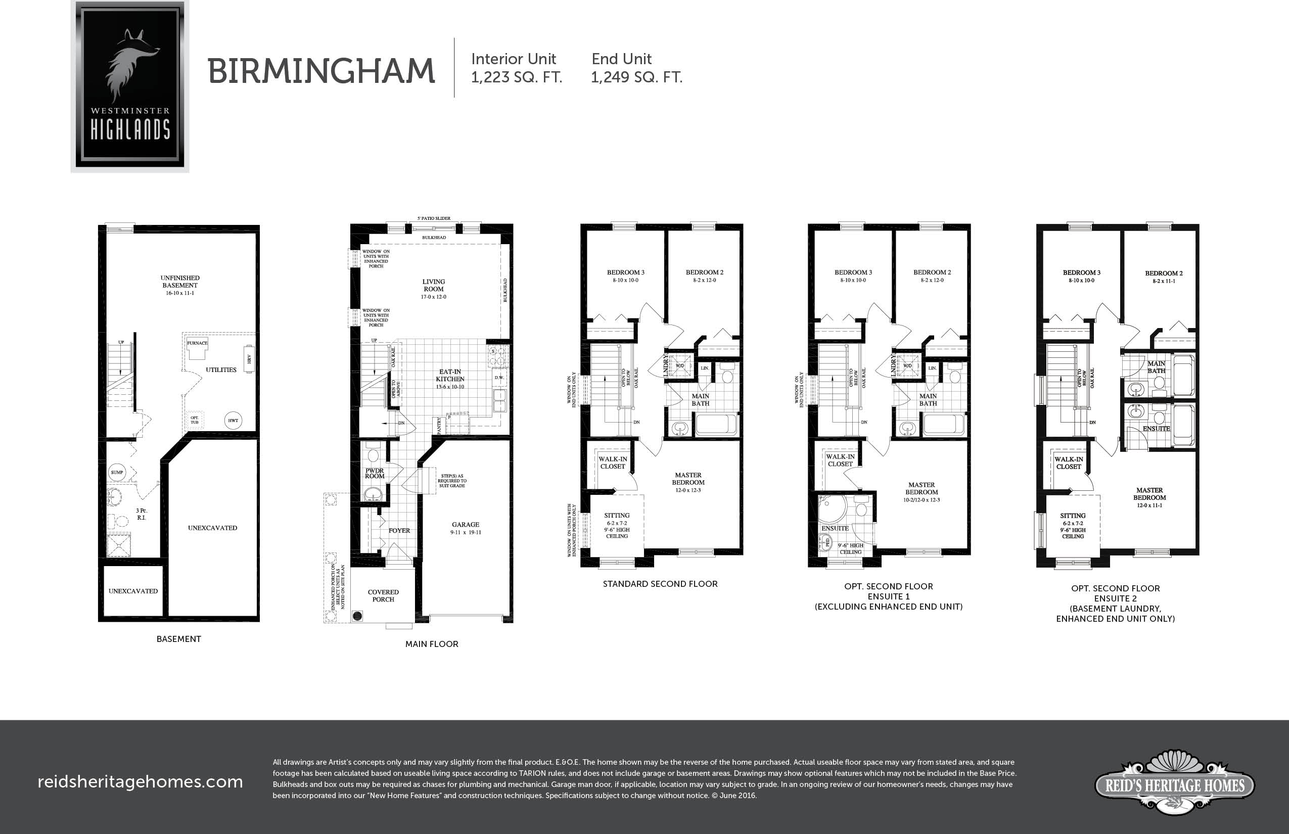 Westminster Highlands | Birmingham | Floor Plans and Pricing