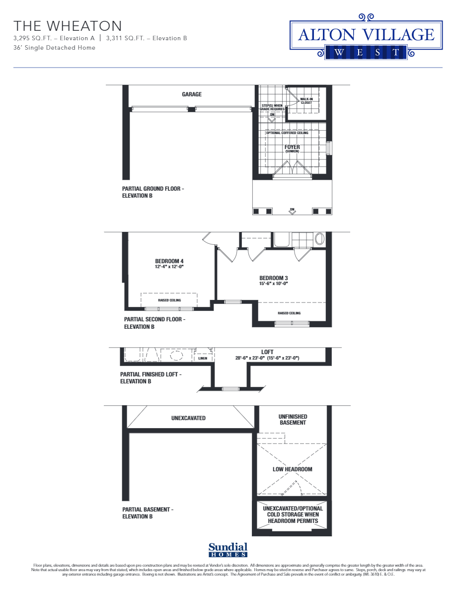 Alton Village West | The Wheaton | Floor Plans and Pricing