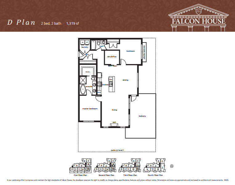 Falcon House | D | Floor Plans and Pricing