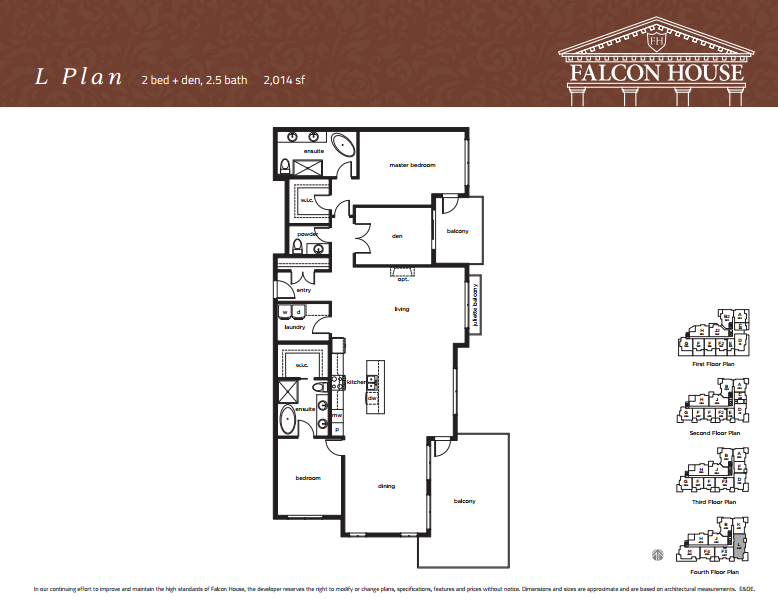 Falcon House | L | Floor Plans and Pricing