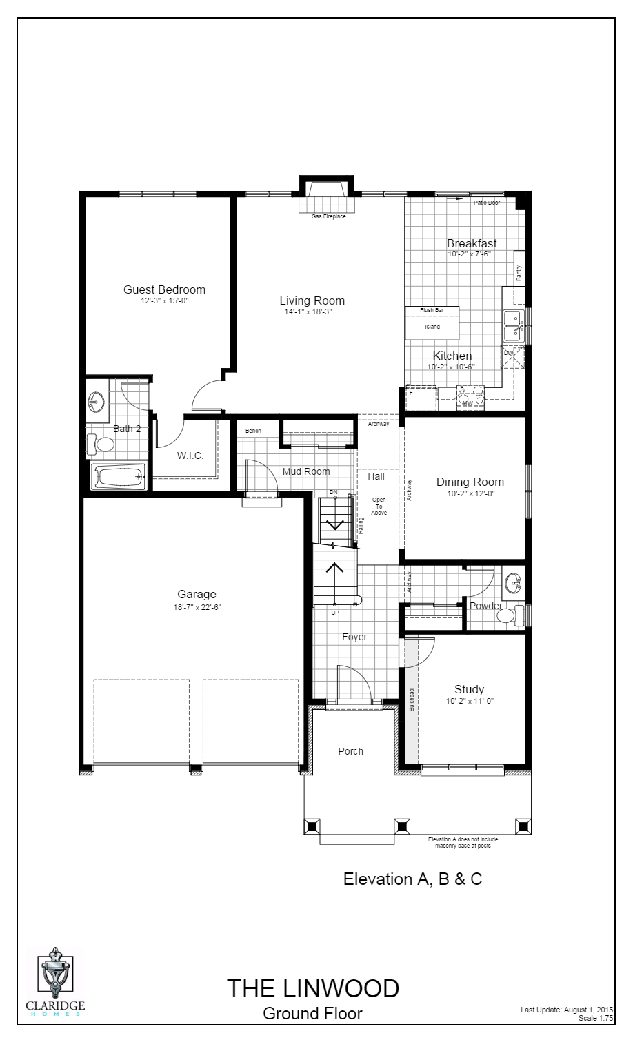 West Pointe Village | Linwood 4 Bed | Floor Plans and Pricing